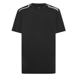 T-Shirt Plein Sport "T-Shirt", Jungen, Gr. XXL, schwarz (02, schwarz), Obermaterial: 86% Polyamid, 14% Elasthan, Shirts T-Shirt