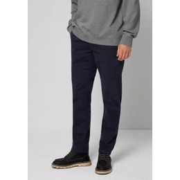 Chinohose Street One MEN, Herren, Gr. 32, Länge 30, blau (night blau), Web, 98% Baumwolle, 2% Elasthan, unifarben, normal normal, Hosen, aus Baumwolle mit Stretchanteil