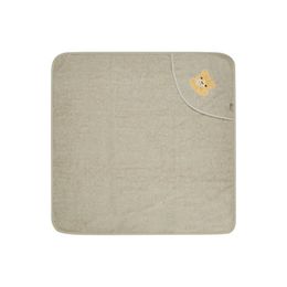 Sterntaler Shower Towel 'L&ouml;we Leo' male Grey size 0