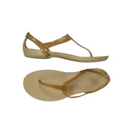 Crocs Sandalen Damen Gr&ouml;&szlig;e 39 Second Hand beige