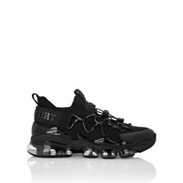 Sneaker Plein Sport "Thunder", Damen, Gr. 39, Normalschaft, schwarz (0202, schwarz, schwarz), Schuhe Sneaker