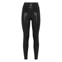 Leggings Plein Sport "Scratch", Damen, Gr. L, US-Gr&ouml;&szlig;en, schwarz (02, schwarz), Obermaterial: 73% Polyamid, 27% Elasthan, Hosen Leggings