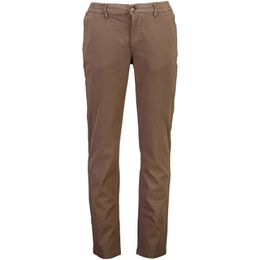 Chinos LINDBERGH "LINDBERGH Chino", Herren, Gr. L, grau (dk stone), Obermaterial: 98% Baumwolle, 2% Elasthan, Hosen