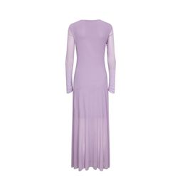 Nümph Jerseykleid NÜMPH "Nümph DRESS NUCIRRI", Damen, Gr. L, Normalgrößen, orchid bloom, Obermaterial: 95% Polyester, 5% Elasthan, Kleider