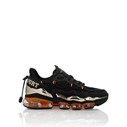 Sneaker Plein Sport "Ps", Herren, Gr. 35, Normalschaft, orange (0286, schwarz, orangefluo), Schuhe