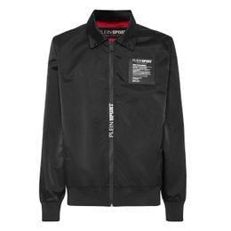 Blouson Plein Sport "Bomberjacke", Jungen, Gr. M, schwarz (02, schwarz), Obermaterial: 100% Polyester; Futter: 100% Polyester, Jacken Blouson