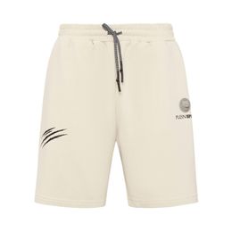 Bermudas Plein Sport "Scratch", Jungen, Gr. XS, US-Gr&ouml;&szlig;en, 10, grau, Obermaterial: 87% Baumwolle, 13% Polyester, Hosen Bermudas