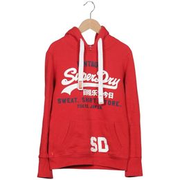 Superdry Kapuzenpullover Damen Größe XS Second Hand rot