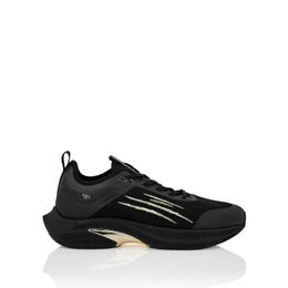 Sneaker Plein Sport "L&auml;ufer Sneaker", Damen, Gr. 42, Normalschaft, schwarz (0202, schwarz, schwarz), Schuhe Sneaker