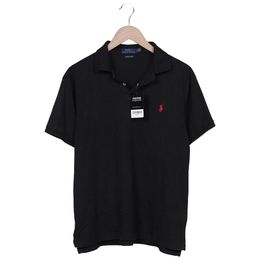 Polo Ralph Lauren Poloshirt Herren Größe L Second Hand schwarz