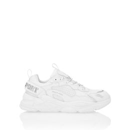 Sneaker Plein Sport "Track King", Damen, Gr. 40, Normalschaft, wei&szlig; (01, wei&szlig;), Schuhe Sneaker