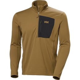 Helly Hansen Funktionsshirt 'VERSALITE' Herren Größe L sepia / schwarz