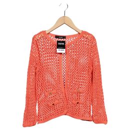 Hallhuber Strickjacke Damen Gr&ouml;&szlig;e S Second Hand orange