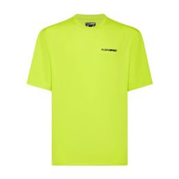 T-Shirt Plein Sport "T-Shirt", Jungen, Gr. XL, 29, gelbfluo, Obermaterial: 85% Polyester, 15% Elasthan, Shirts T-Shirt