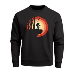 Neverless Sweatshirt 'Wanderer' male Black size 4XL