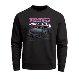 Neverless Sweatshirt 'Tokyo Drift' male Black size XS