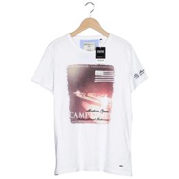 CAMP DAVID T-Shirt Herren Gr&ouml;&szlig;e M Second Hand wei&szlig;