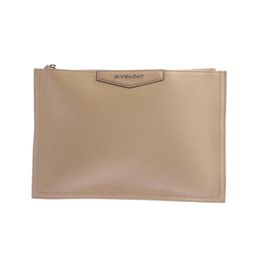 Givenchy Clutch Damen Größe One Size Second Hand hellbraun