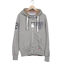Superdry Kapuzenpullover Herren Größe M Second Hand grau