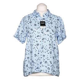 LANDS' END Lands&lsquo; End Bluse Damen Gr&ouml;&szlig;e M Second Hand hellblau
