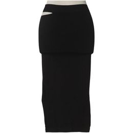 Helmut Lang Rock Damen Gr&ouml;&szlig;e XS Second Hand schwarz