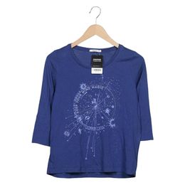 Cecil Langarmshirt Damen Gr&ouml;&szlig;e S Second Hand blau