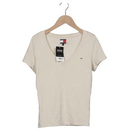Tommy Jeans T-Shirt Damen Gr&ouml;&szlig;e S Second Hand beige