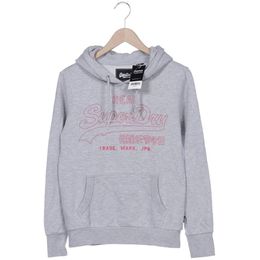 Superdry Kapuzenpullover Damen Größe L Second Hand grau