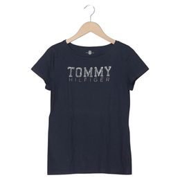 Tommy Hilfiger T-Shirt Damen Gr&ouml;&szlig;e M Second Hand marine