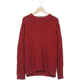 Tommy Hilfiger Pullover Herren Gr&ouml;&szlig;e L Second Hand rot