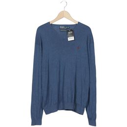 Polo Ralph Lauren Pullover Herren Gr&ouml;&szlig;e XXL Second Hand blau