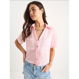 Bianco Lucci Bluse Damen Gr&ouml;&szlig;e M rosa