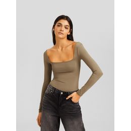 Bershka Body Damen Gr&ouml;&szlig;e S khaki
