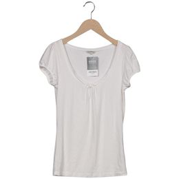 Massimo Dutti T-Shirt Damen Größe XXXS/XXS Second Hand weiß