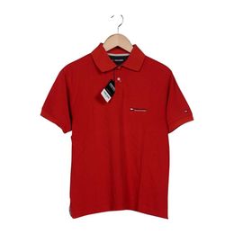 Tommy Hilfiger Poloshirt Herren Größe S Second Hand rot