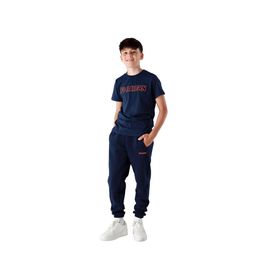 FC Bayern München FC BAYERN MÜNCHEN Sweatpant Autumn Jungen Größe 128 navy / rot
