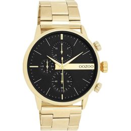 Oozoo Analog Watch male Gold size One Size