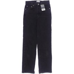 NA-KD Jeans Damen Gr&ouml;&szlig;e 27/28 Second Hand schwarz