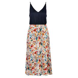 19V69 Italia Sommerkleid 'Paola Flower' Damen Gr&ouml;&szlig;e 42 blau / nachtblau / gelb / rot