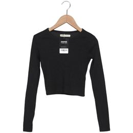 Pull&Bear Pull&Bear Langarmshirt Damen Gr&ouml;&szlig;e XS Second Hand schwarz