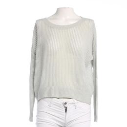 ALLUDE Pullover / Strickjacke Damen Gr&ouml;&szlig;e XS Second Hand hellgrau