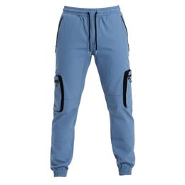 Ombre Hose 'OM-PAJO-0135' Herren Größe 34 blau