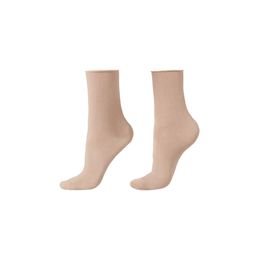 CALZEDONIA Socks female Beige size 36-38