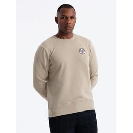 Ombre Sweatshirt 'OM-SSNZ-0134' male Beige size S