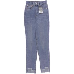 NA-KD Jeans Damen Gr&ouml;&szlig;e 24/25 Second Hand blau
