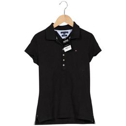 Tommy Hilfiger Poloshirt Damen Größe S Second Hand schwarz