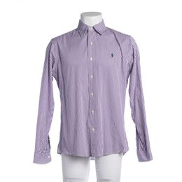 Polo Ralph Lauren Freizeithemd / Shirt / Polohemd langarm Herren Gr&ouml;&szlig;e M Second Hand lila