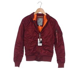 Alpha Industries Jacke Damen Größe XS Second Hand bordeaux