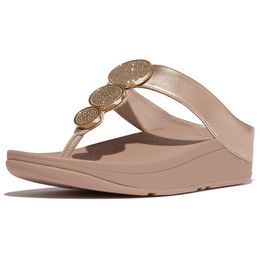 fitflop T-Bar Sandals 'Dianette' female Gold size 41