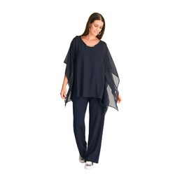 HERMANN LANGE Collection Bluse Damen Größe S navy